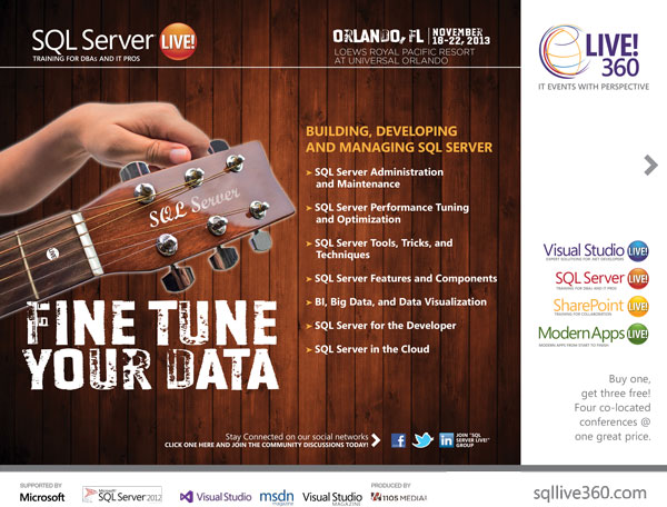 SQL Live! 360 -- SQL Server Live! 360